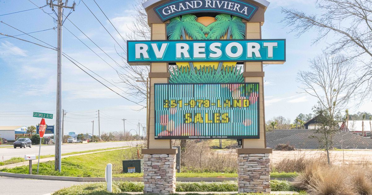 Luxury RV Lot 140 at Grand Riviera Resort in Foley, AL - Elite Vacation ...