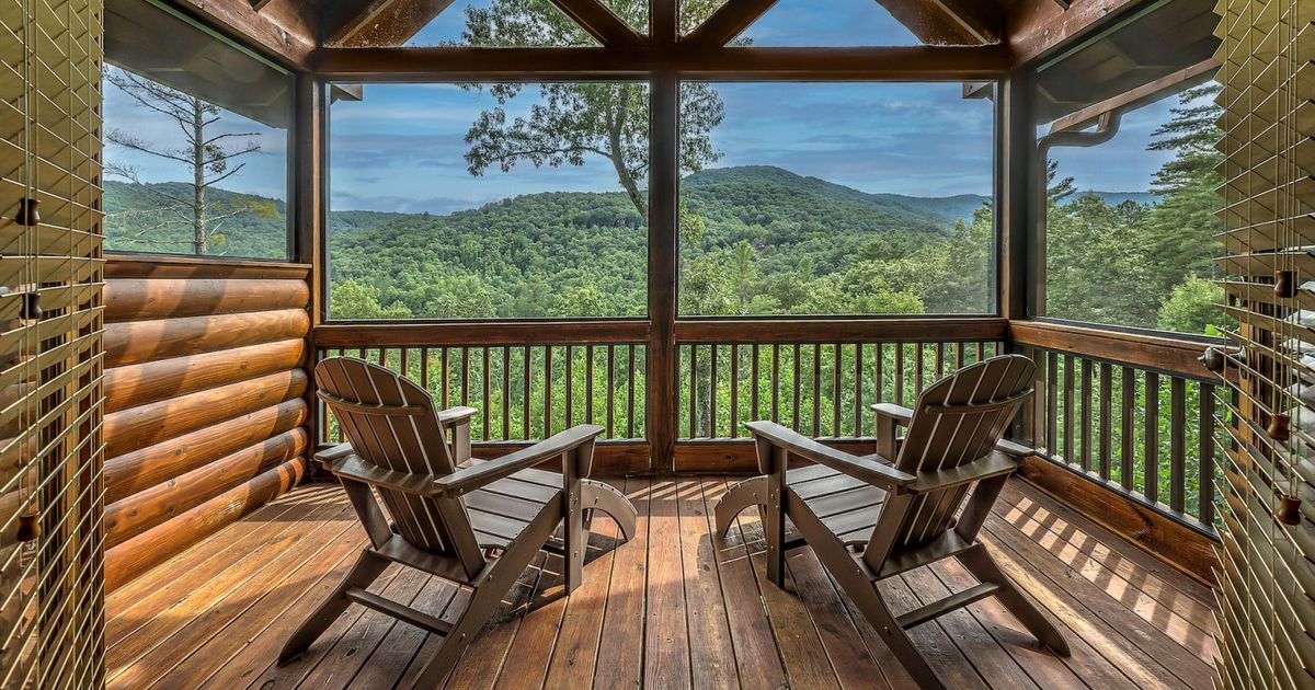 Mountain Top Cabin Rentals - Mountain View Lodge - GA - Mountain Top ...